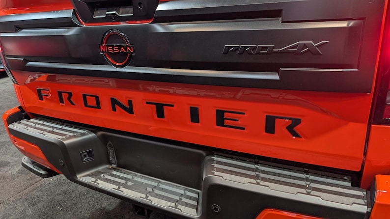 Nissan Frontier (2022-2026) TAILGATE Lettering (high Performance ...