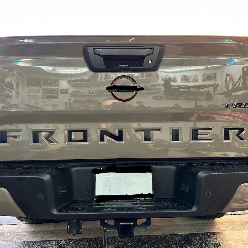Nissan Frontier (2022-2026) TAILGATE Lettering (high Performance ...