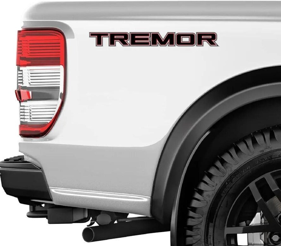 FORD Tremor Bedside Sticker Decal High Performance Cast Vinyl Decal Set ...