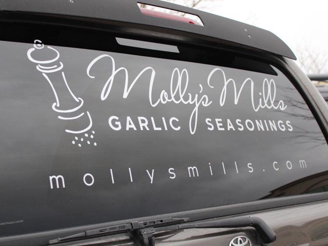 Custom Vinyl Window Decal - Personalized Text & Design Options - Etsy