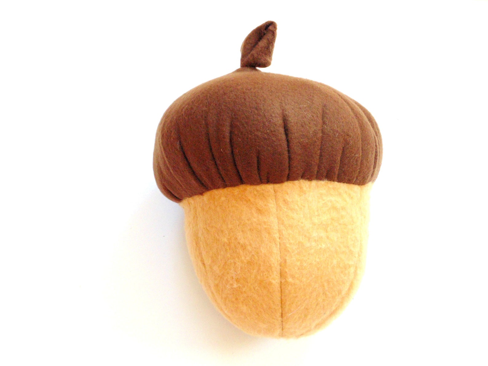 Large Acorn Pillow Whimsical Autumn Pillow Unique Fall - Etsy