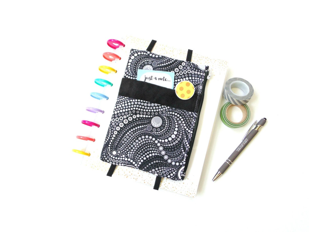 Planner Journal Cover Large Zipper Pouch Organizer Bag Pen - Etsy
