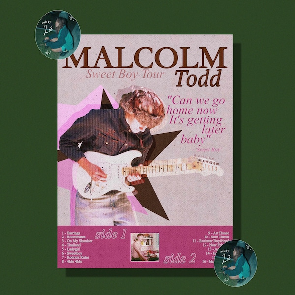Malcolm Todd Merch - Etsy