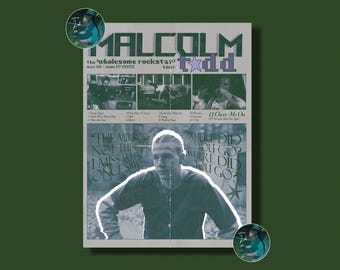 Malcolm Todd Poster | Digital Download | Music Wall Art | R&B Indie ...