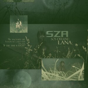 SZA SOS DELUXE Lana Digital Download Music Poster Design / Room Decor ...