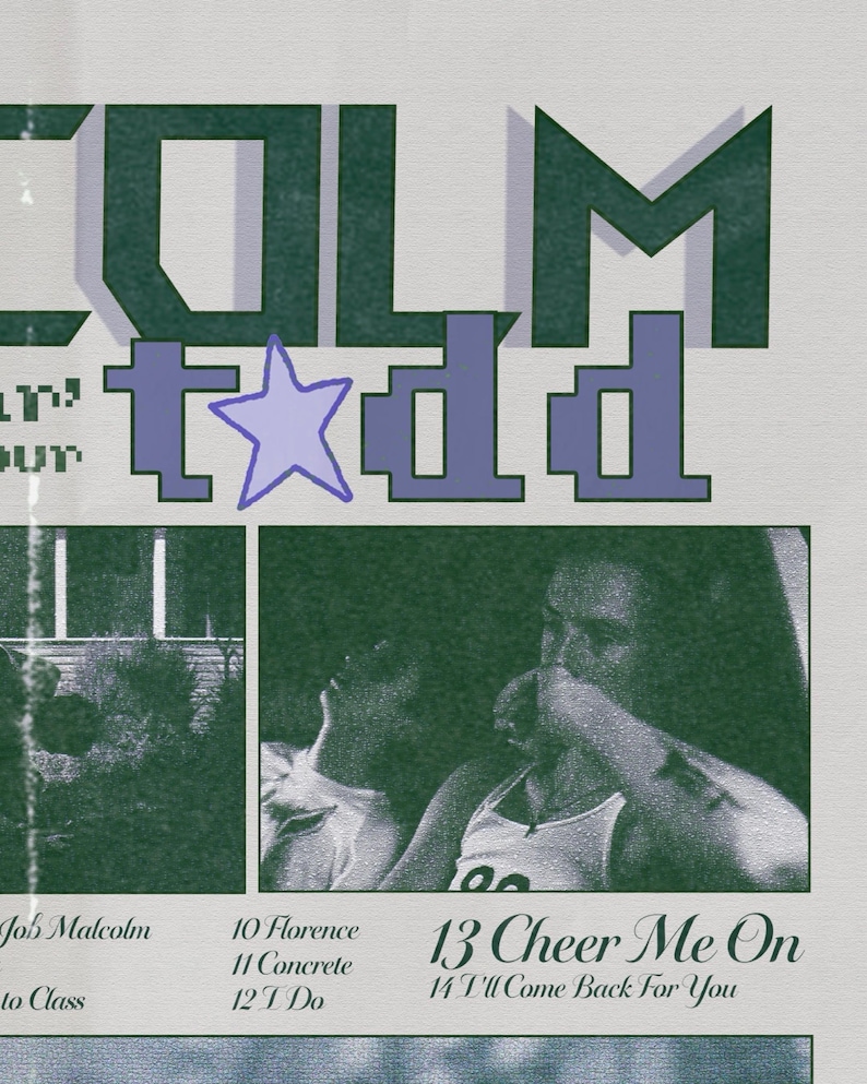 Malcolm Todd Wholesome Rockstar Tour Digital Download Music Poster ...