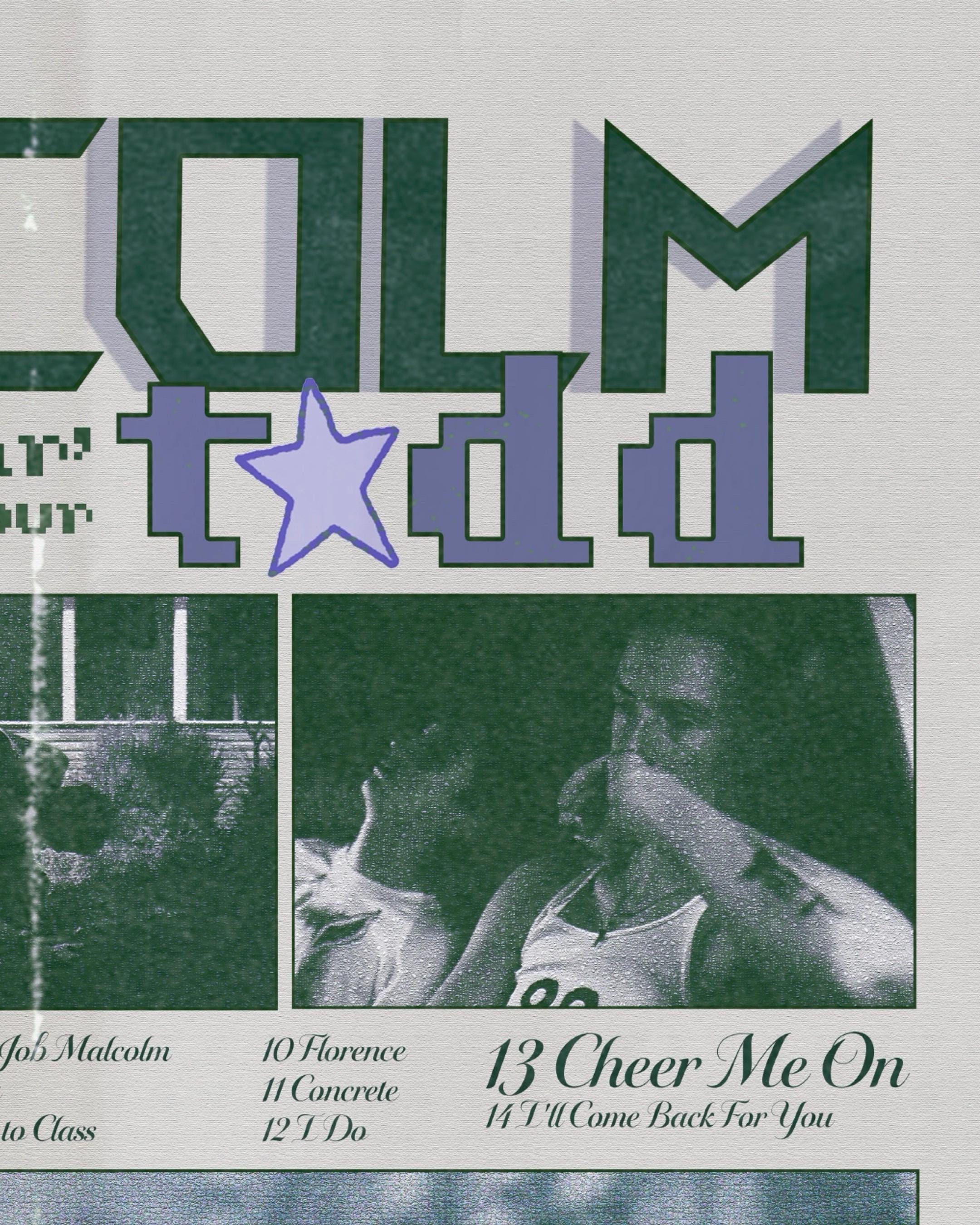 Malcolm Todd Wholesome Rockstar Tour Digital Download Music Poster ...