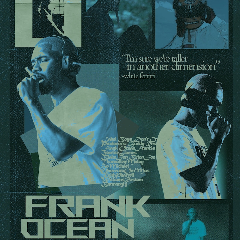 Frankocean Poster - Etsy