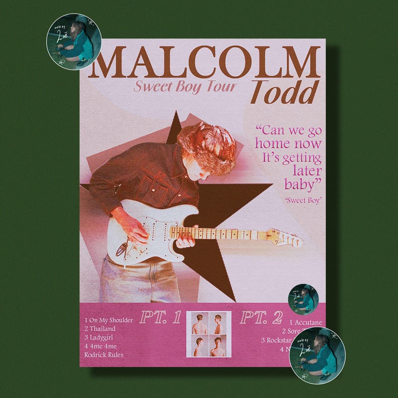 Malcolm Todd Poster - Etsy