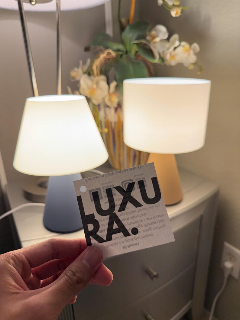 Aurora Smart Lamp by Luxura 3D Printed Table Lamp LED Desk Lamp Modern ...