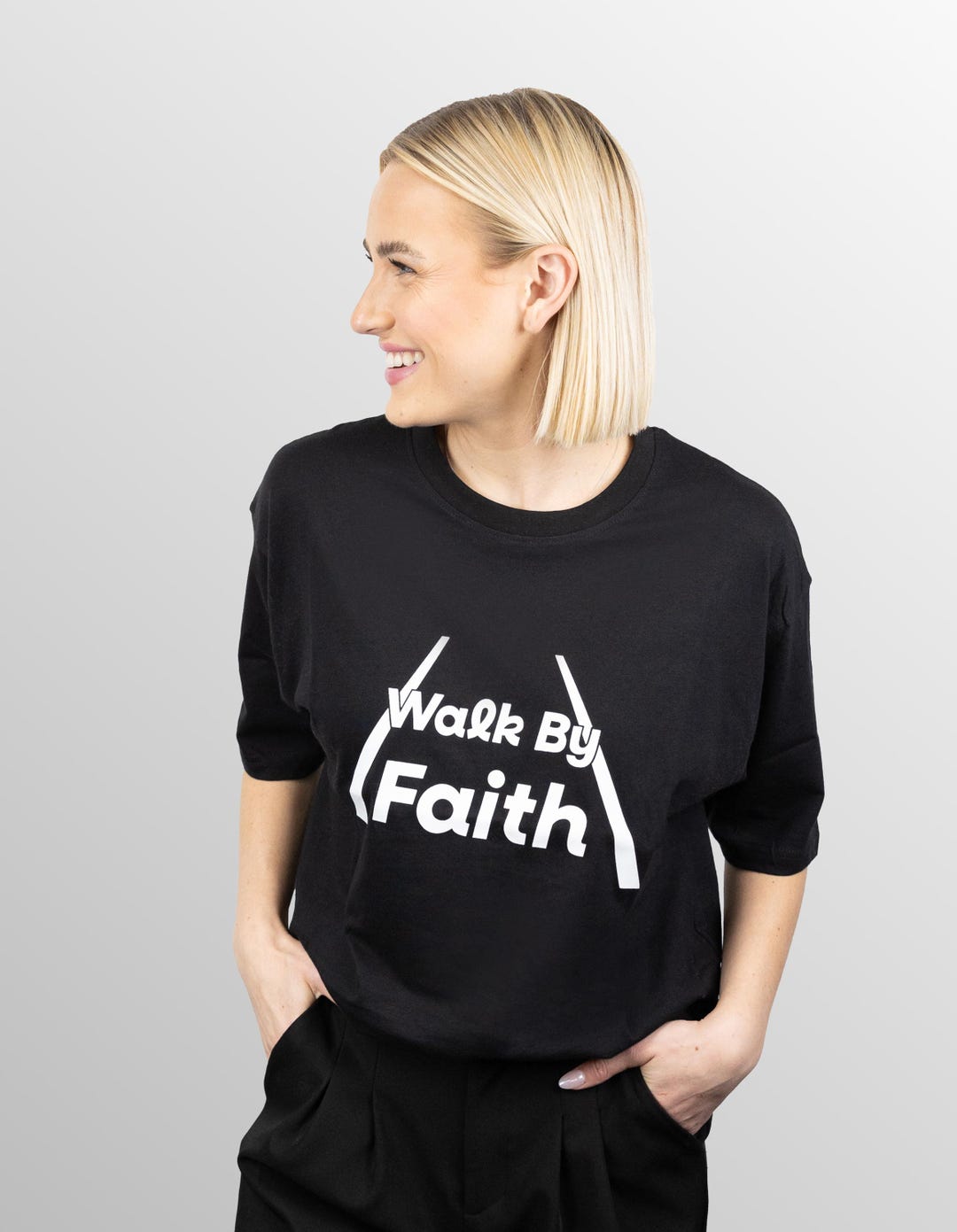 Walk by Faith T-shirt - Etsy
