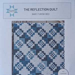 The Reflection Quilt Pdf Quilt Pattern, Digital Download Quilt Pattern, the Reflections Quilt - Etsy