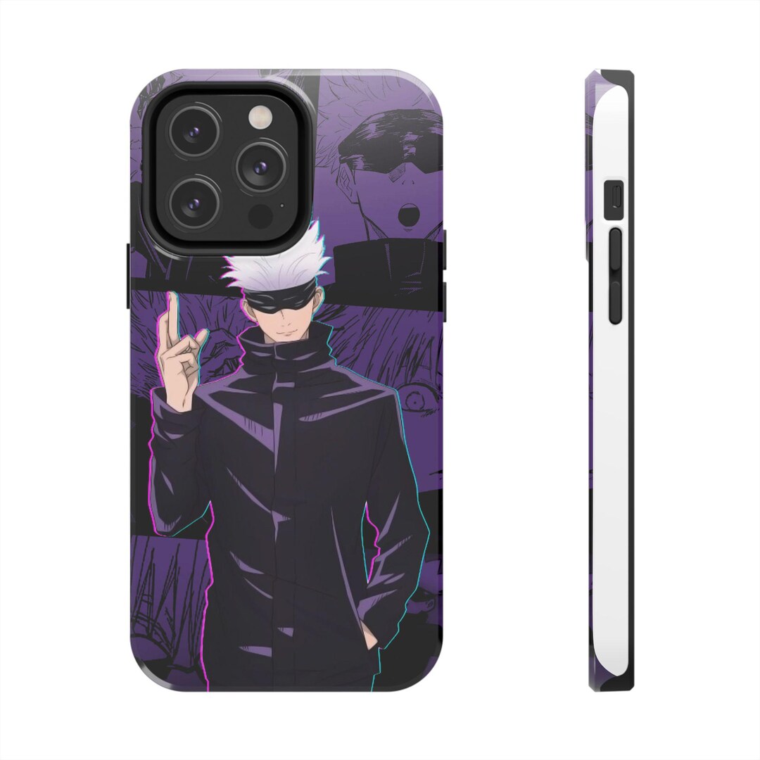 Anime Jujutsu Kaisen Phone Case, Gojo - Tough Phone Cases for Otaku ...