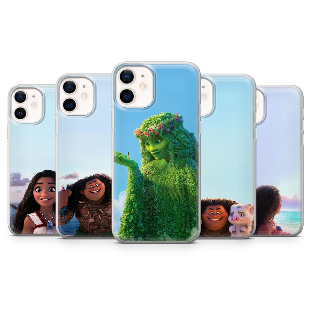 Moana Maui Pua Animated Movie Phone Cover for iPhone 16,15,14,13,12,11 ...