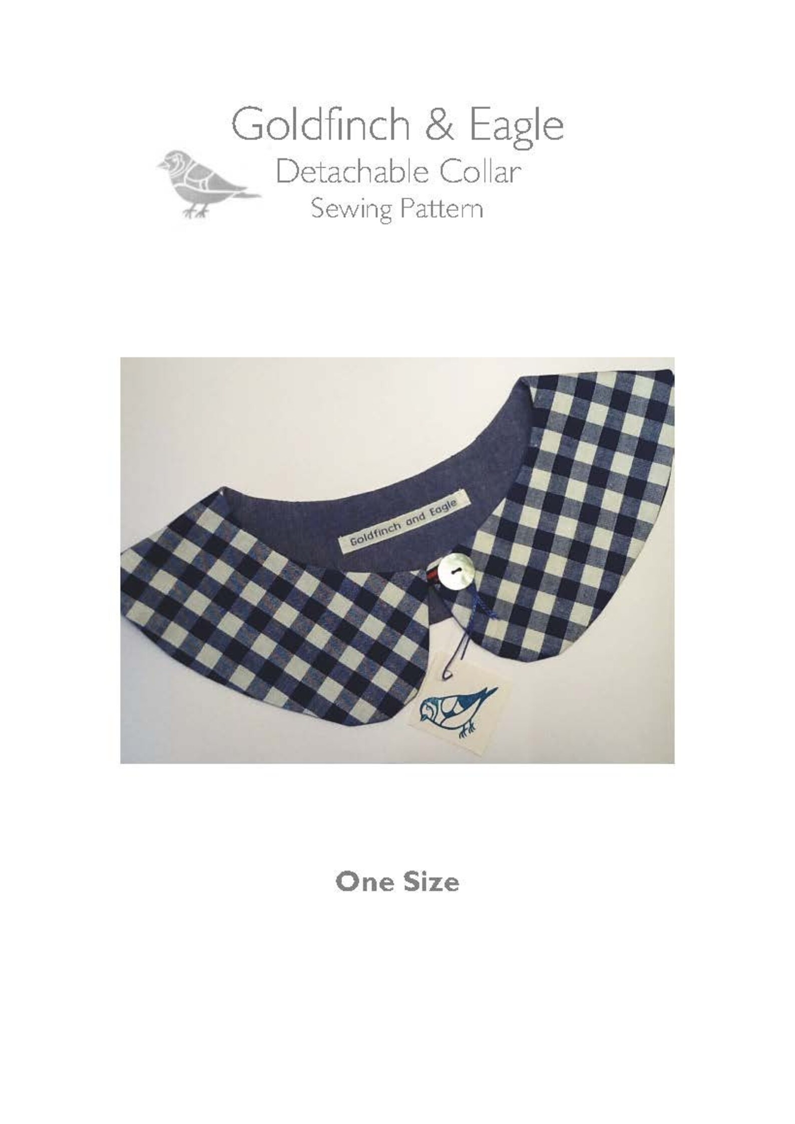 Detachable Collar PDF Pattern - Etsy