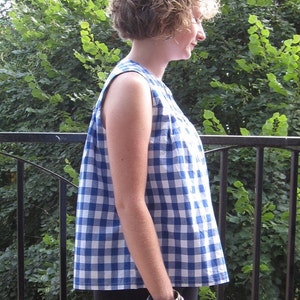 Medium Betty's Bay Tunic Top PDF Sewing Pattern UK 12-14 US 8-10 - Etsy UK