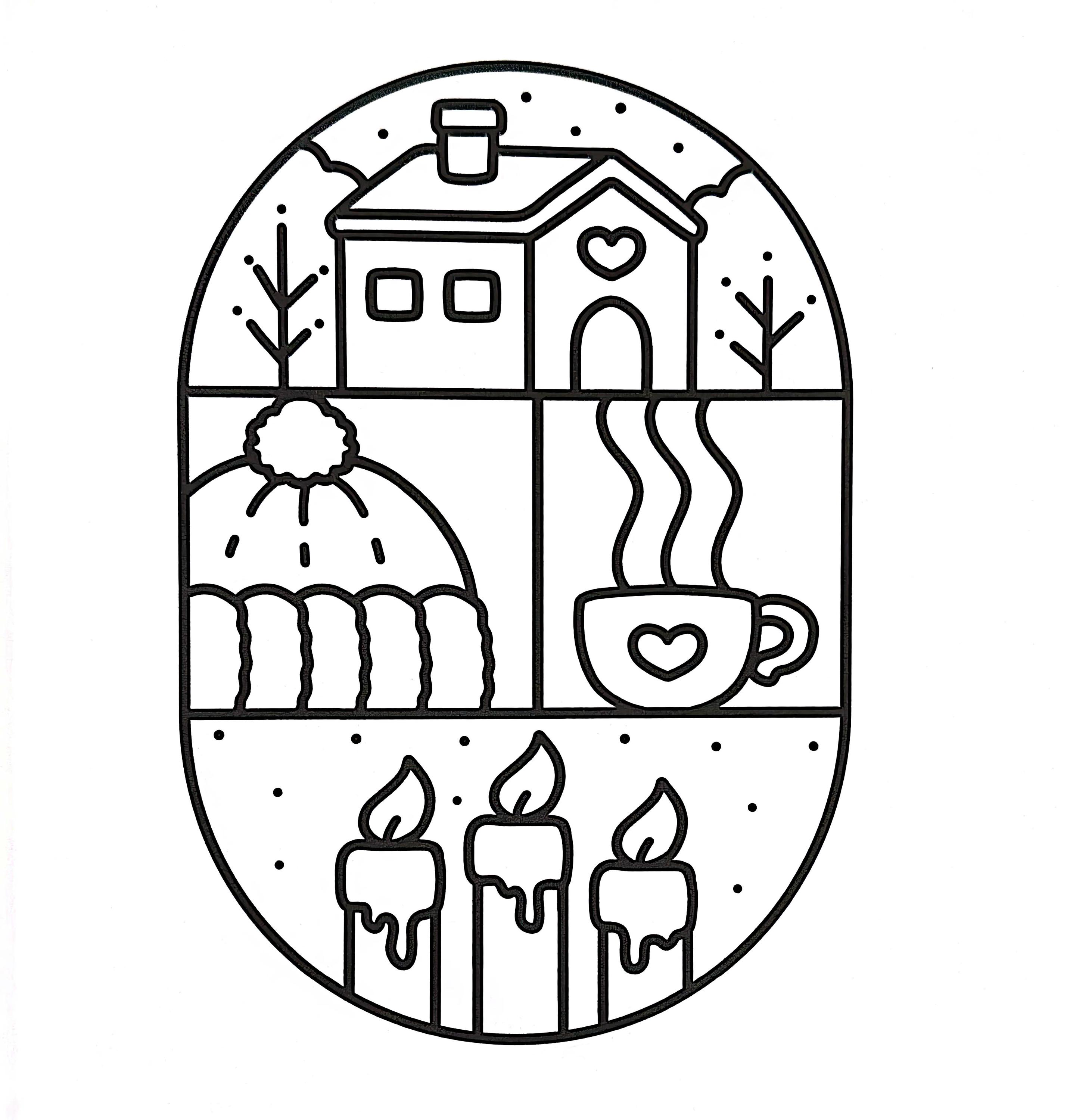 Simple Art: Coloring Book Pages for Adults & Teens, Bold and Easy ...