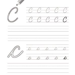 Cursive Handwriting Workbook, A Beginner's Cursive Adventure Workbook ...
