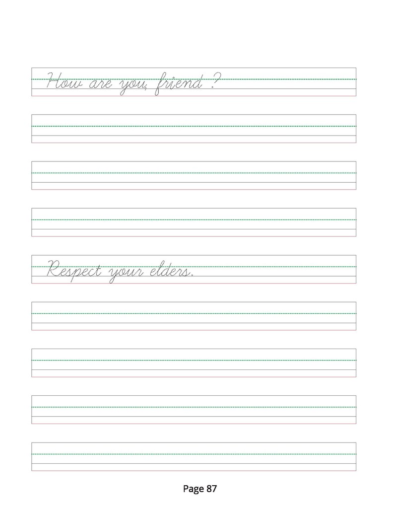 Cursive Handwriting Workbook, A Beginner's Cursive Adventure Workbook ...