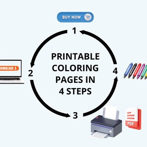 Food, Drink & Sweets Coloring Book Pages for Adults and Kids, Bold and ...