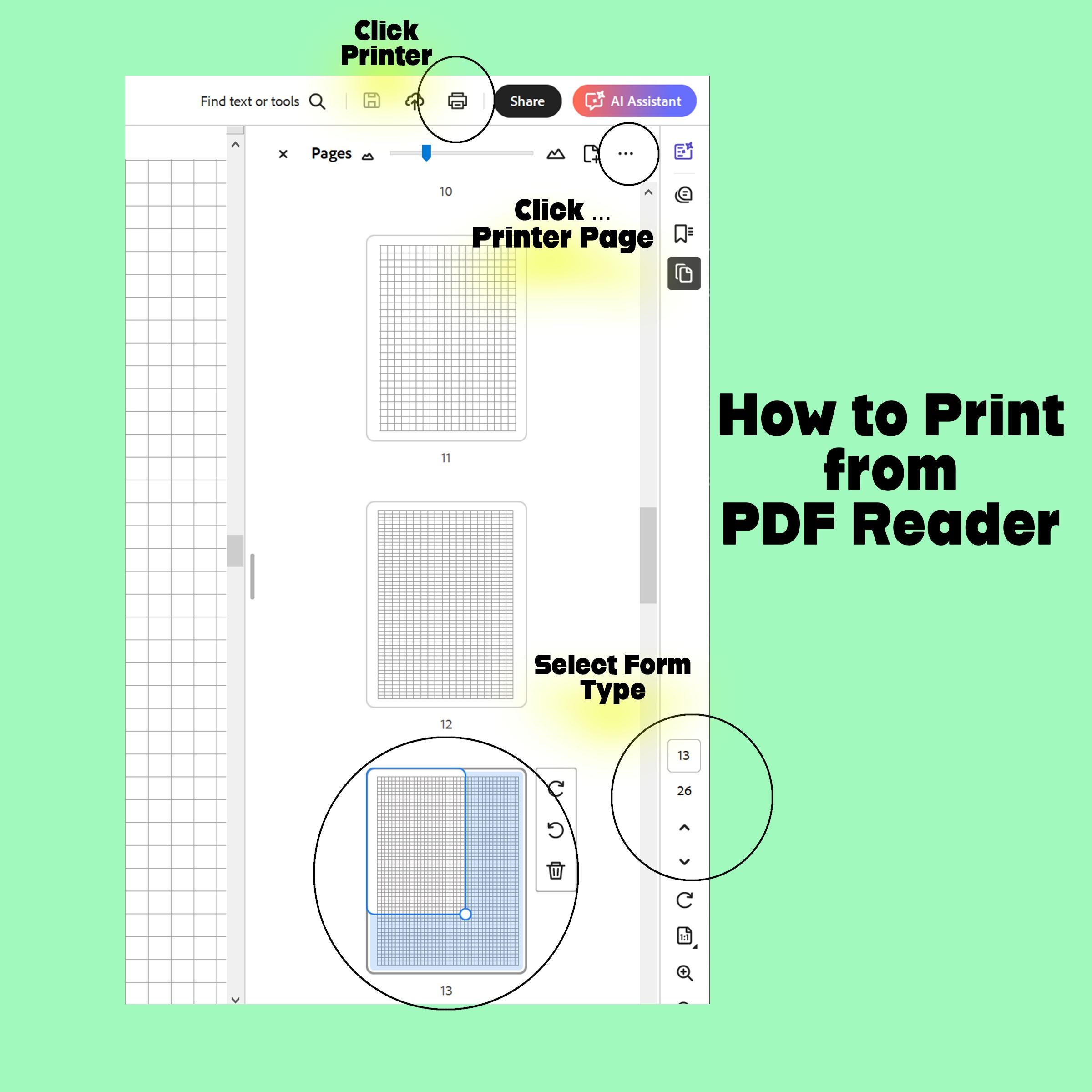 Printable Personal Forms, Graph, Dotted Graph, Music Sheets ...