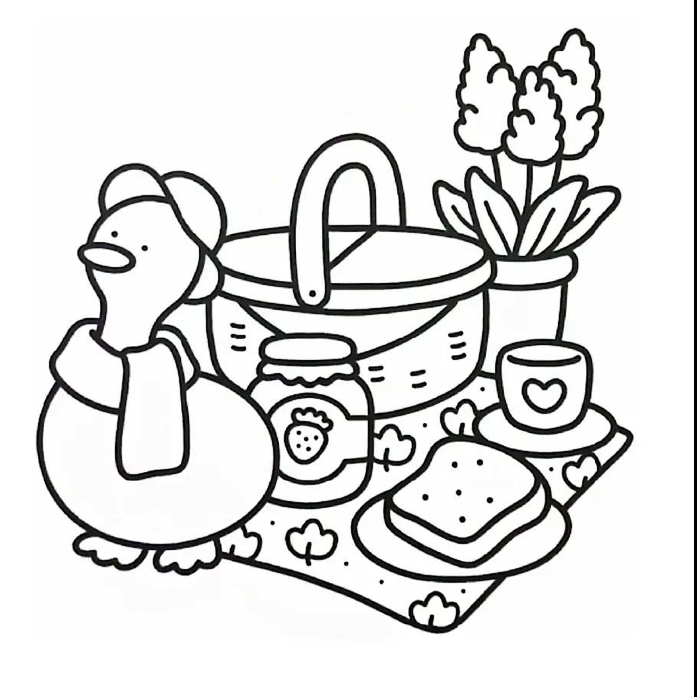 COZY & CUTE Bold and Easy Coloring Book Pages 6 PACK, Relaxing, Calming ...