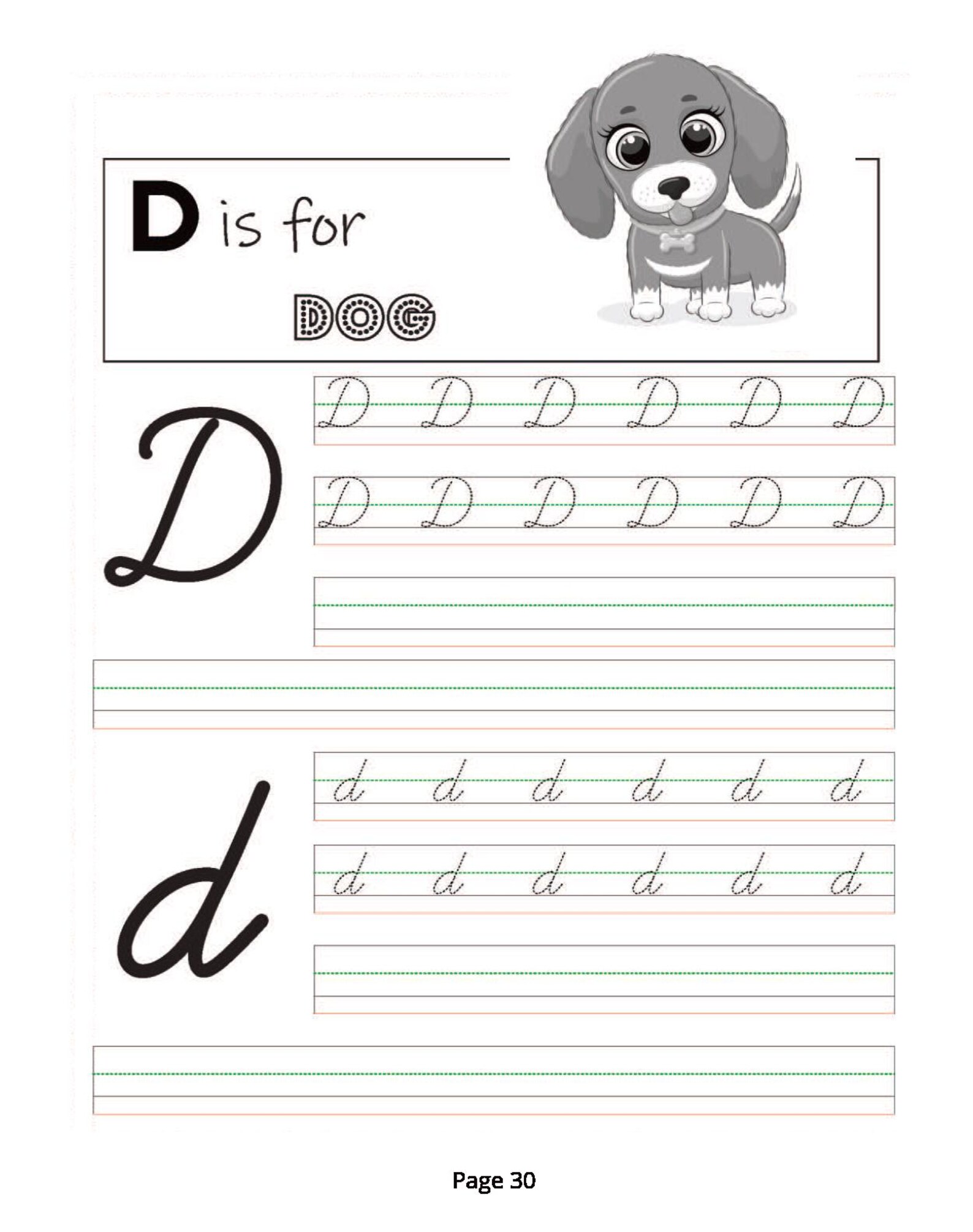 Cursive Handwriting Workbook, A Beginner's Cursive Adventure Workbook ...