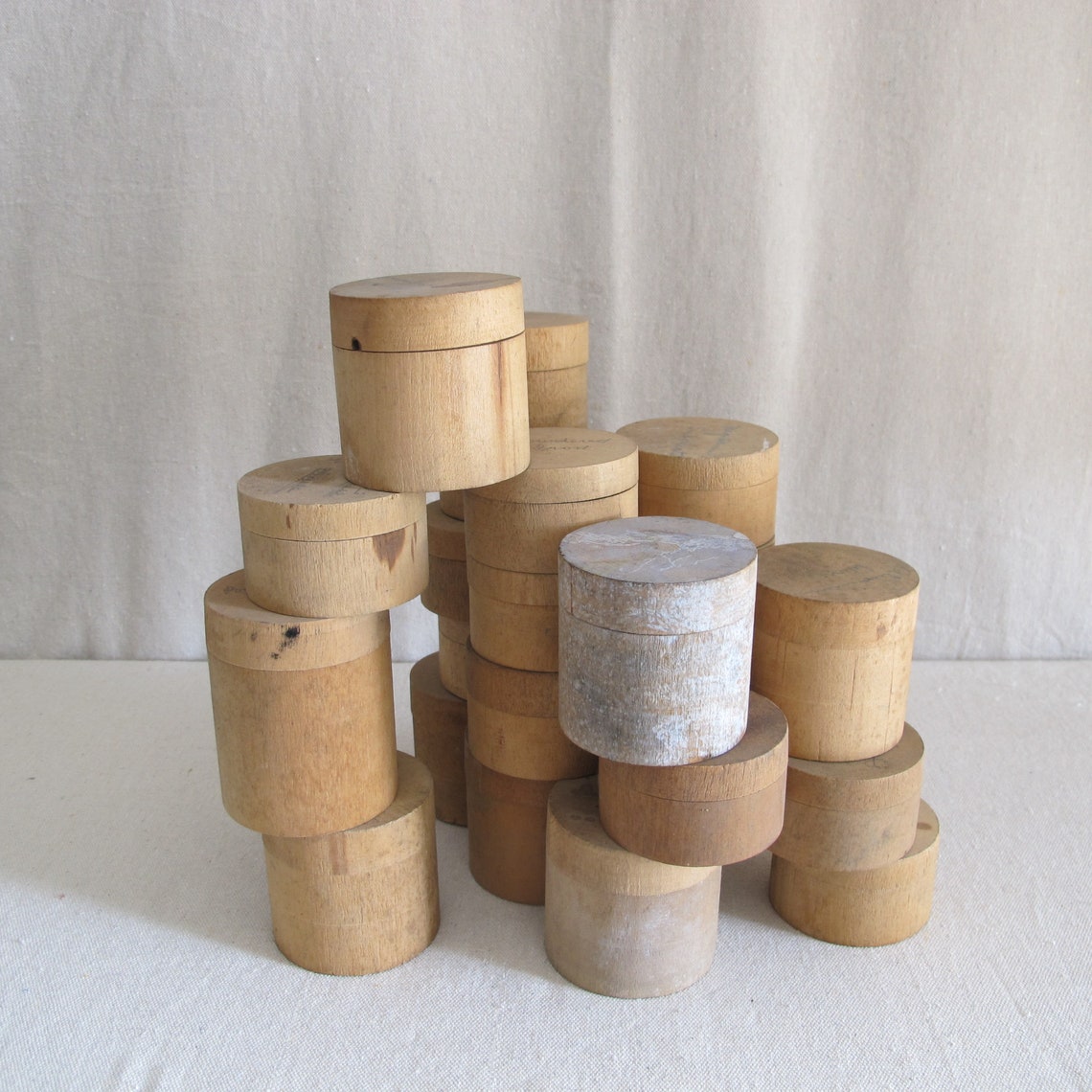 Turned Wooden Chemistry Lab Boxes 22 in Total C. 1941-1945 - Etsy