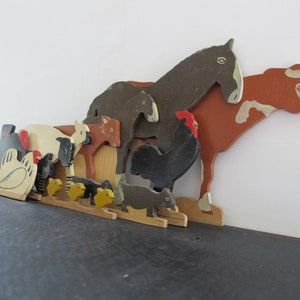 Catharine Chaytor's Jarrow Toys -- 12 Animals / Groups, 9 Slotted ...