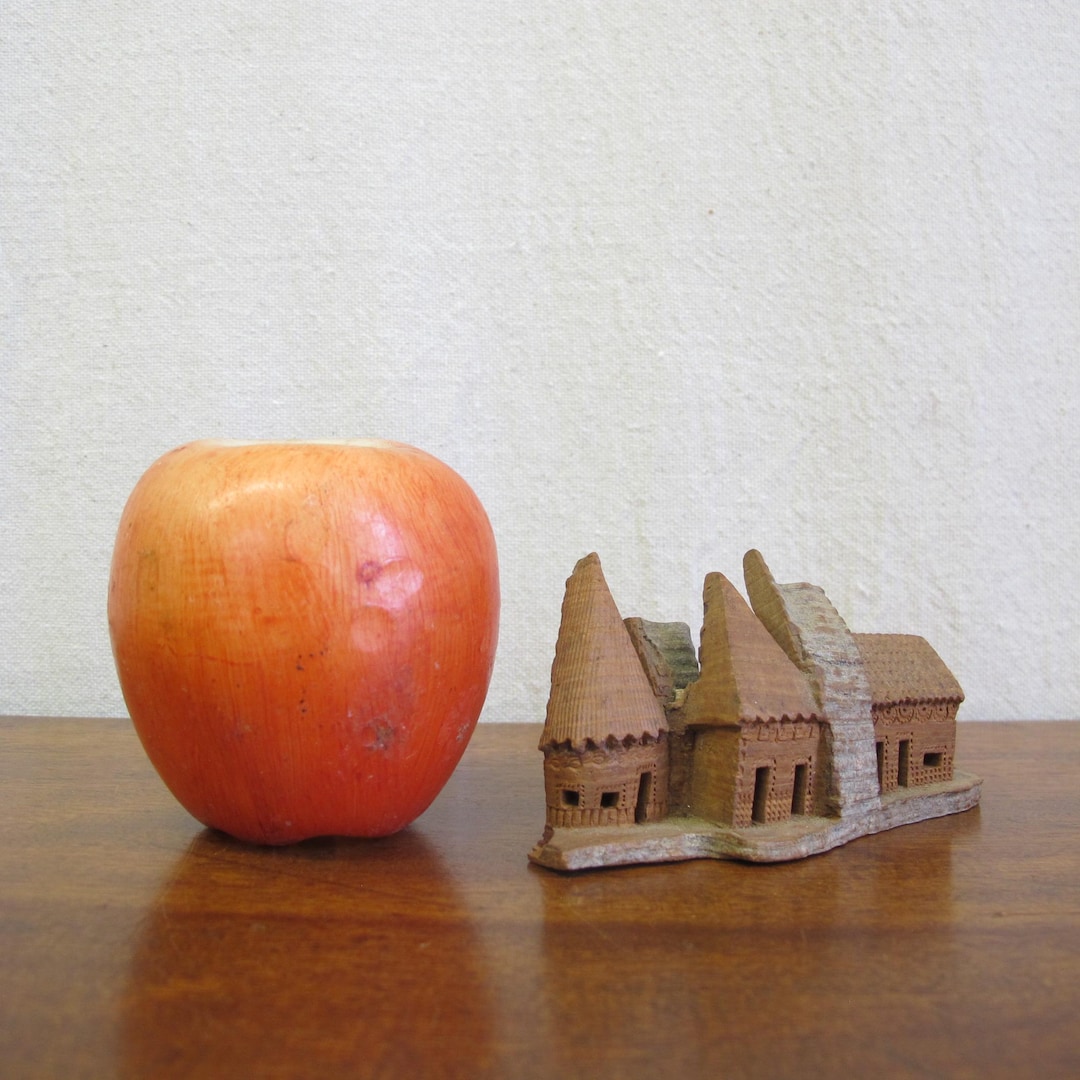 Antique Miniature Cork Model Town Streetscape C. 1920s 1930s - Etsy