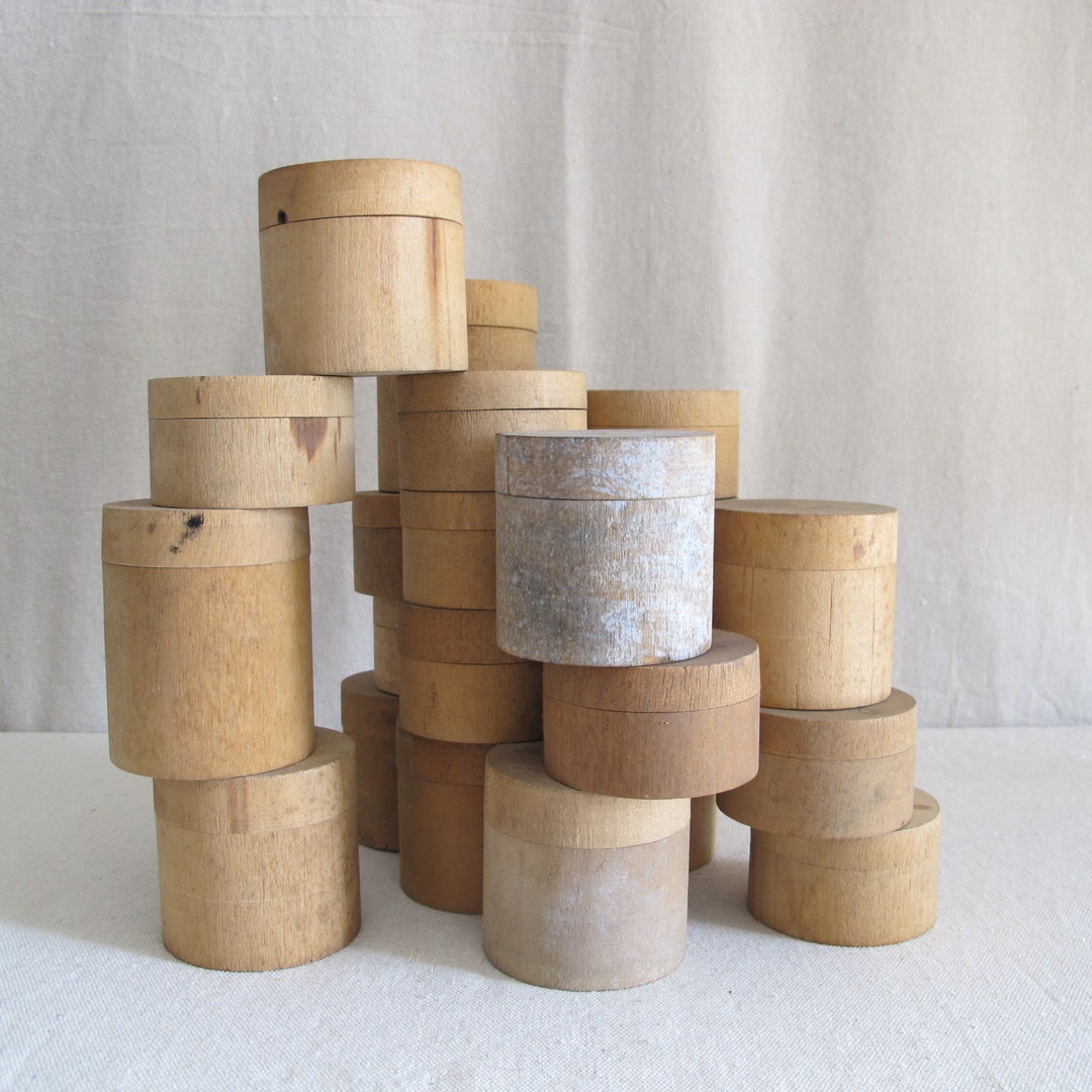 Turned Wooden Chemistry Lab Boxes (22 in Total), C. 1941-1945, Treen ...