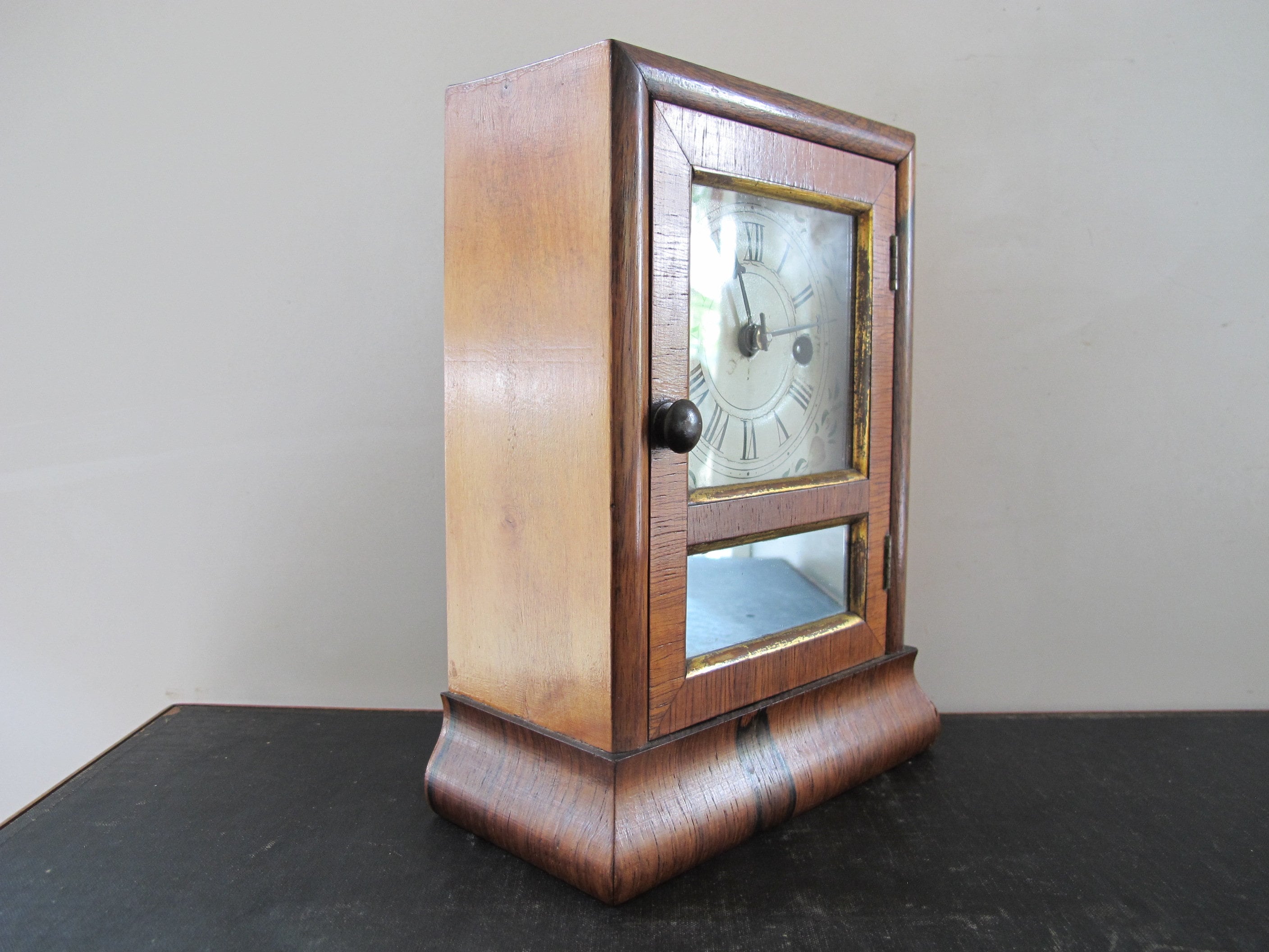 Clock Seth Thomas Miniature Mantle Clock Diminutive 1830s Etsy
