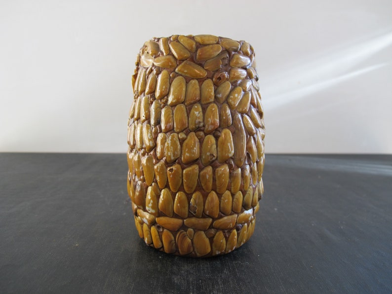 Shell Memory Folk Art Mosaic Sailor's Valentine Lamp Base | Etsy