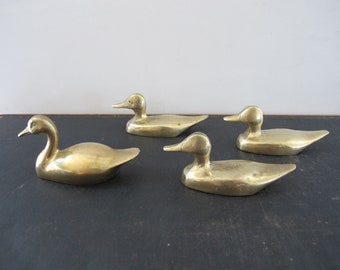 Solid Brass Ducks - Etsy