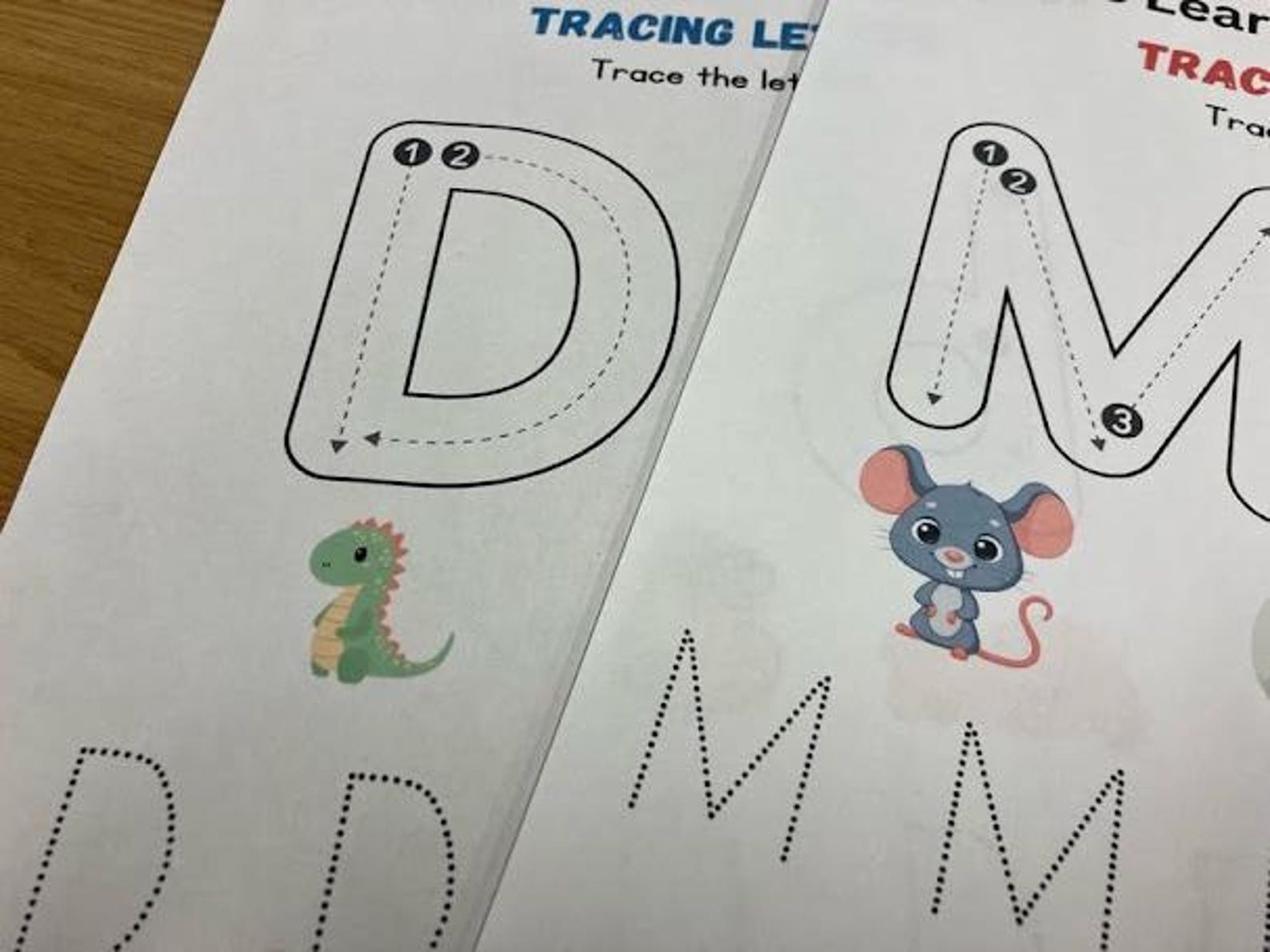 ABC Letter Tracing Handwriting Printable Sheets - Whole Alphabet - Etsy