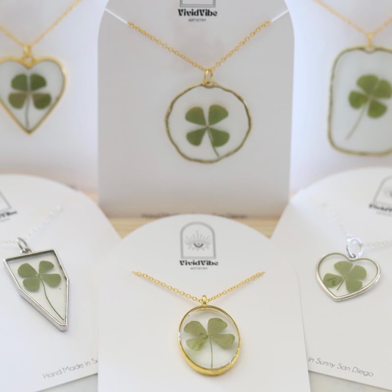 Four Leaf Clover Jewelry - Etsy