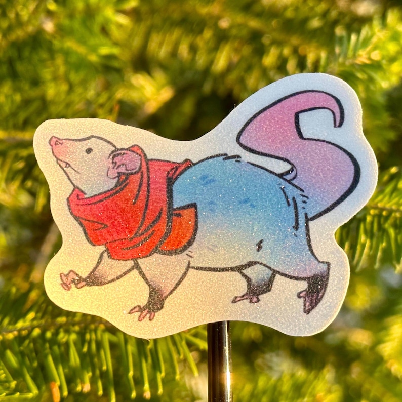 Trash Critters Winter Vinyl Sticker Pack, Animals in Scarves - Etsy