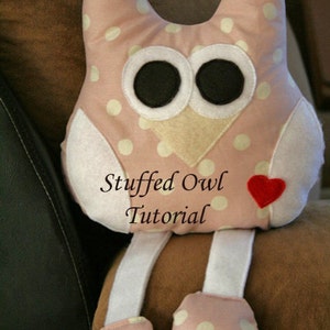 DIY Stuffed Owl Tutorial PDF Instant Download Printable Pattern - Etsy