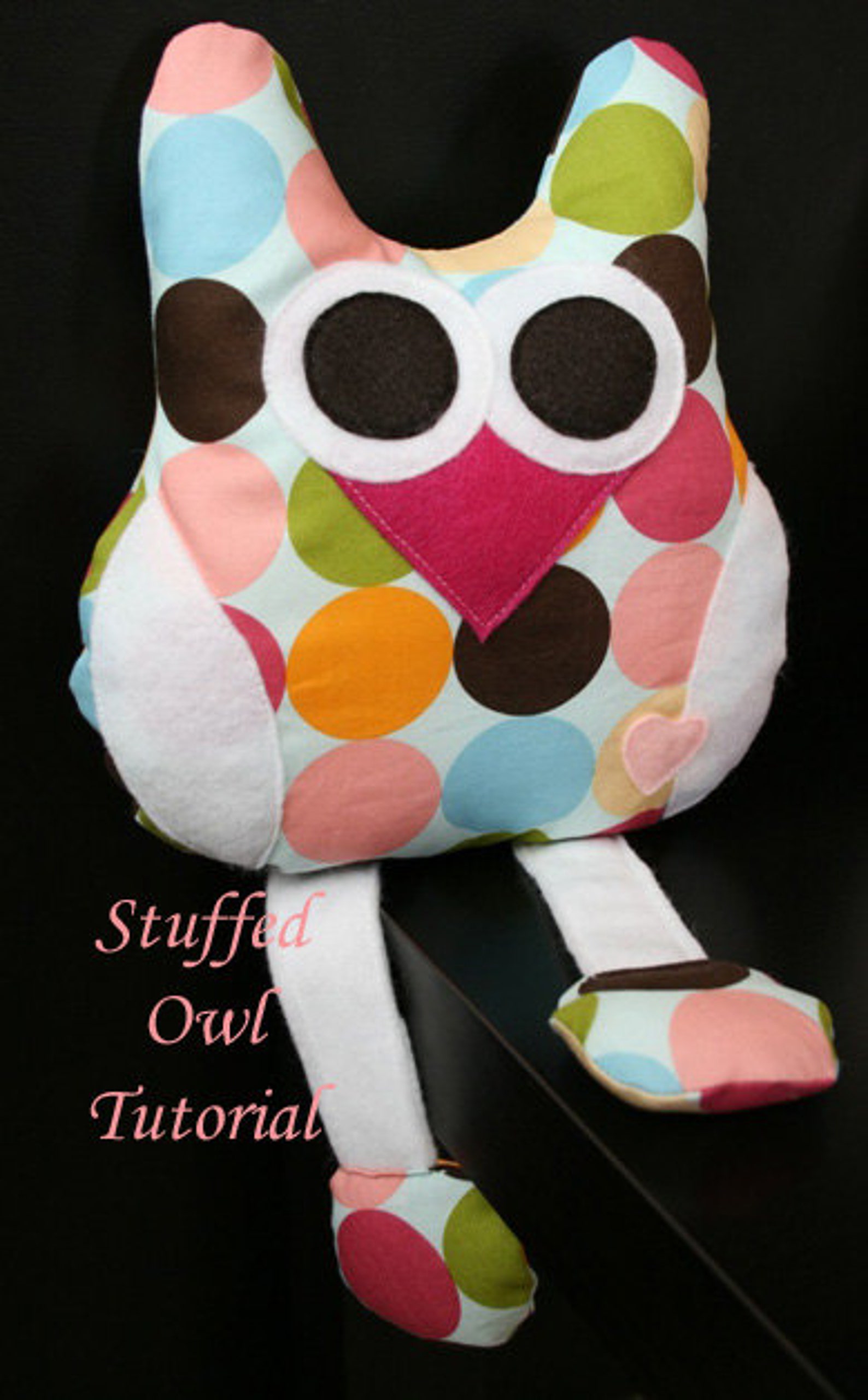 DIY Stuffed Owl Tutorial PDF Instant Download Printable Pattern - Etsy