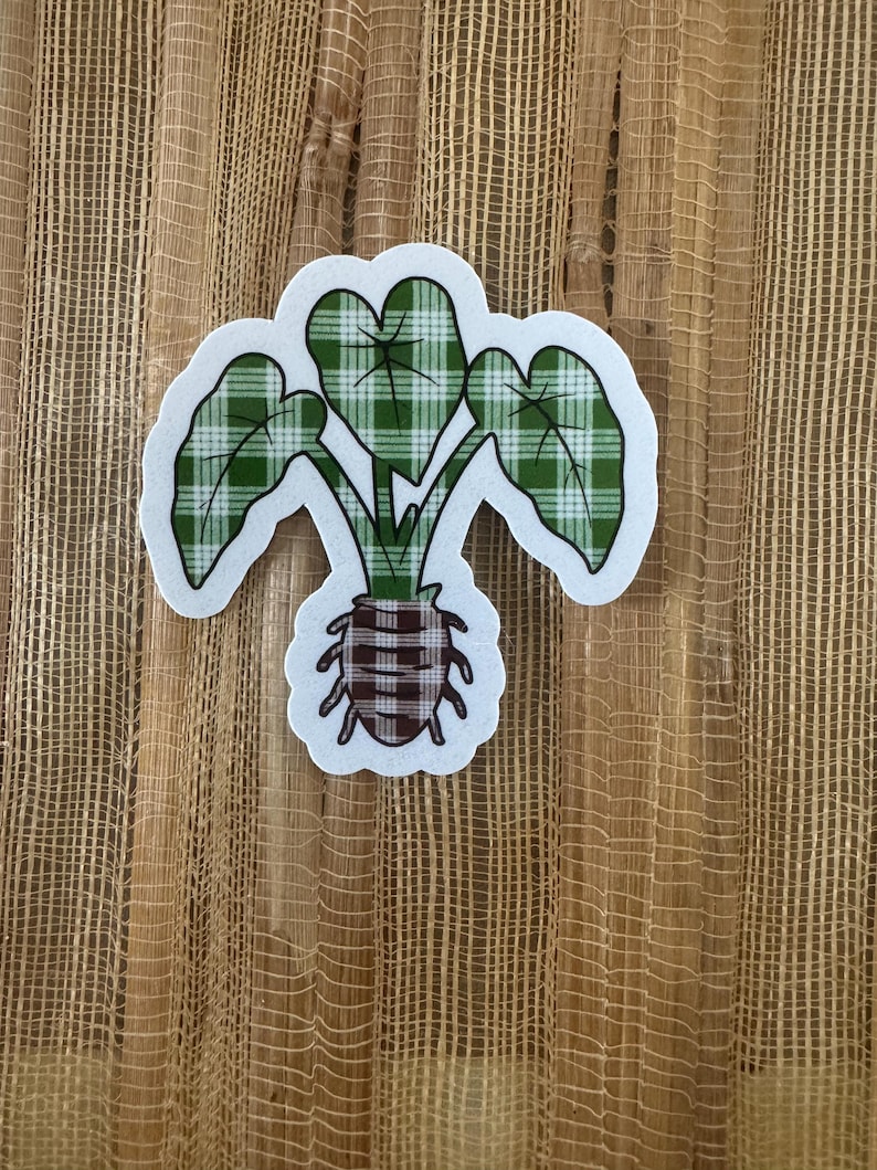 Palaka Kalo (taro) Sticker - Etsy