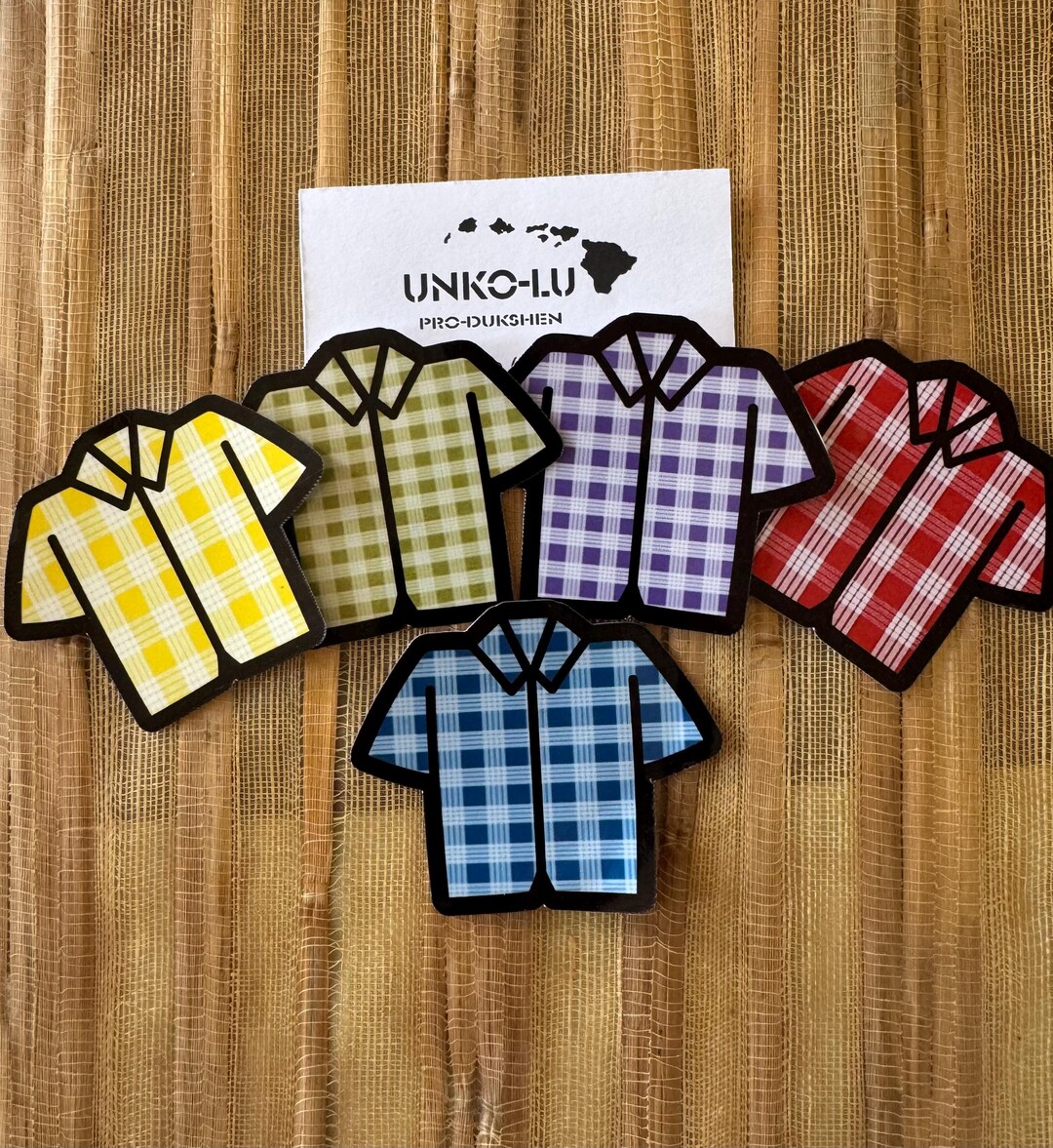 Palaka Shirt Sticker - Etsy