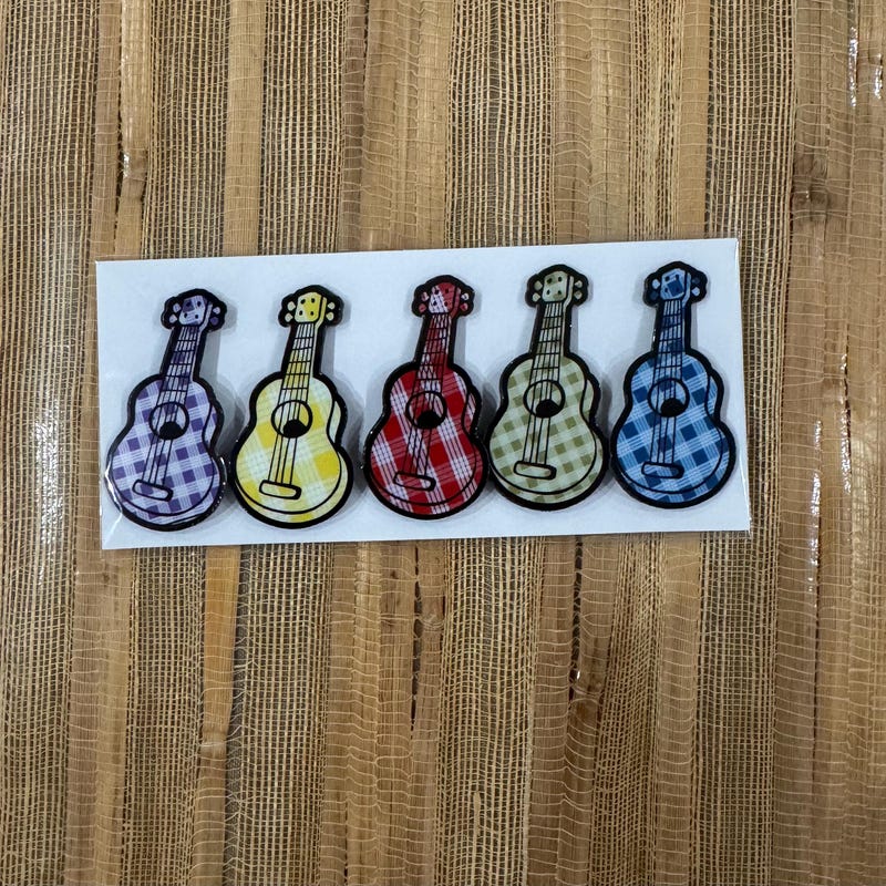 Ukulele Stickers - Etsy