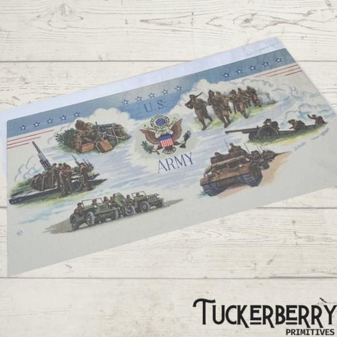WW2 Era US Army Patriotic Stationary Militaria - Etsy