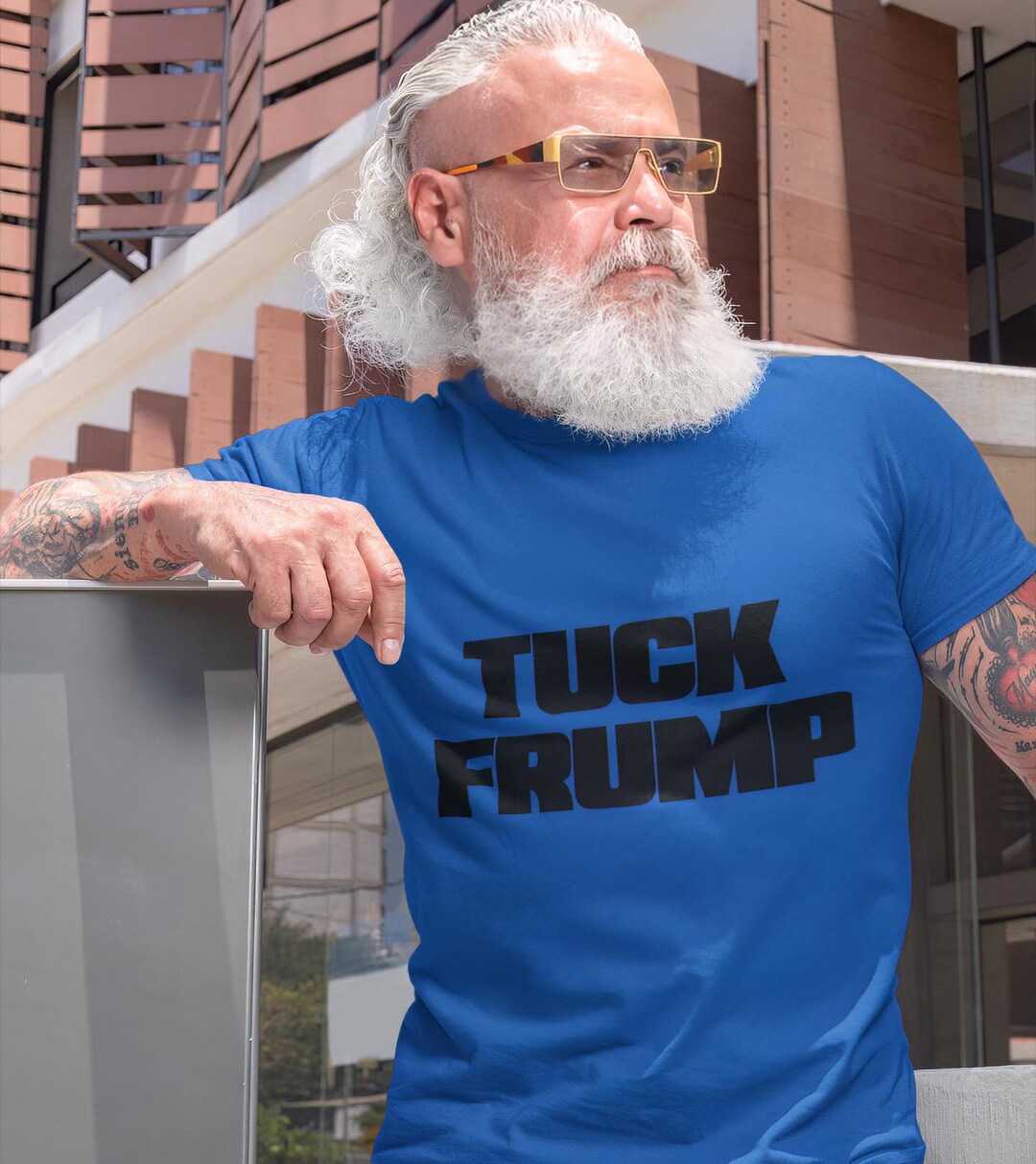 Funny Statement Unisex Tee - "tuck Frump" Graphic T-shirt, Gift for ...