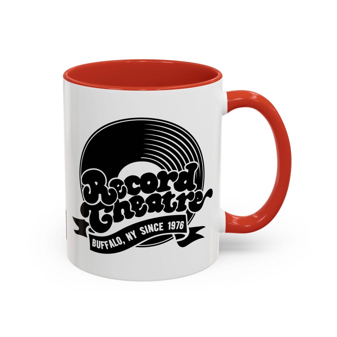 Retro Record Theatre - Famous Buffalo Record Store - 11 Oz Coffee Mug ...