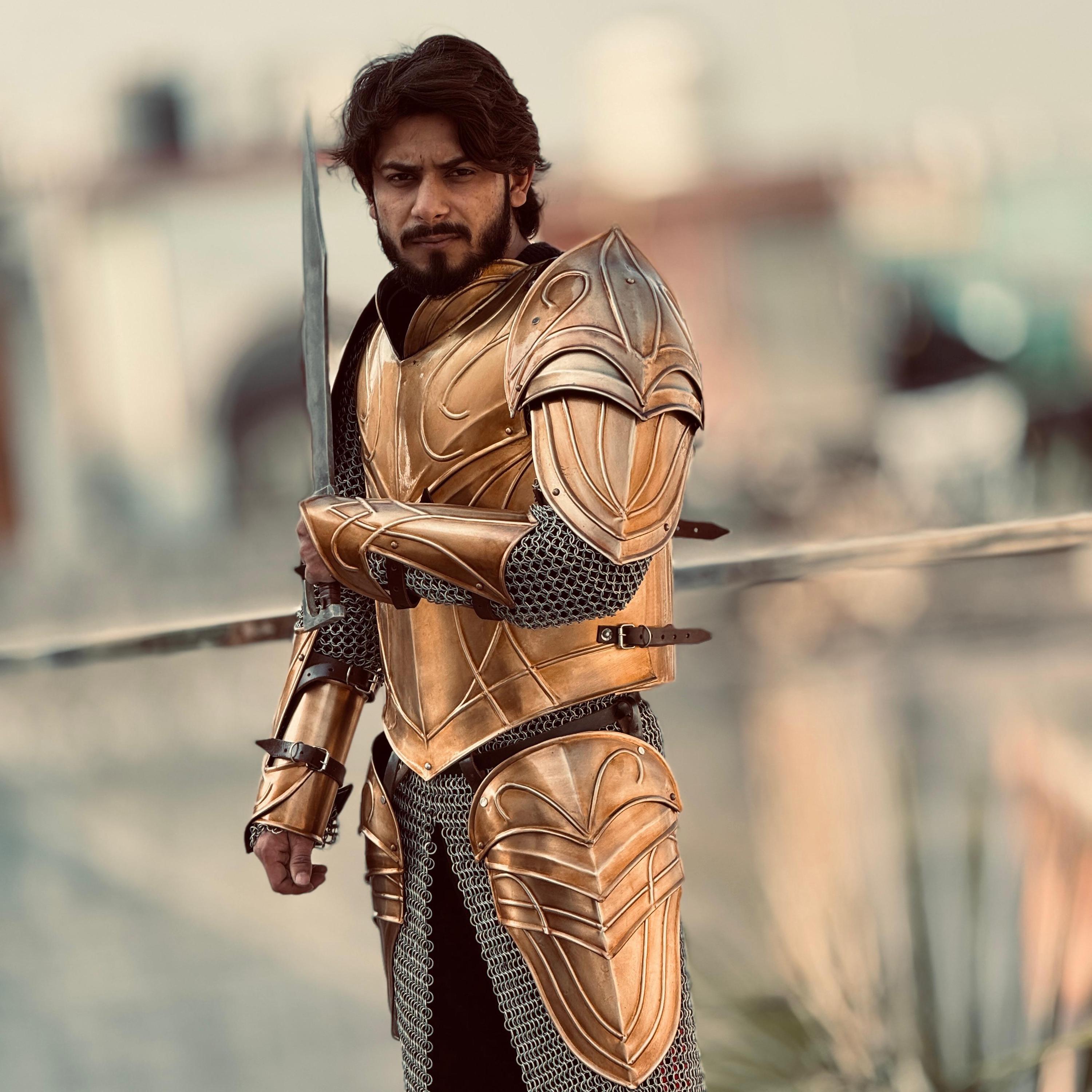 Medieval Elven Cuirass Armor Larp Elven Costume Medieval Wearable LOTR ...