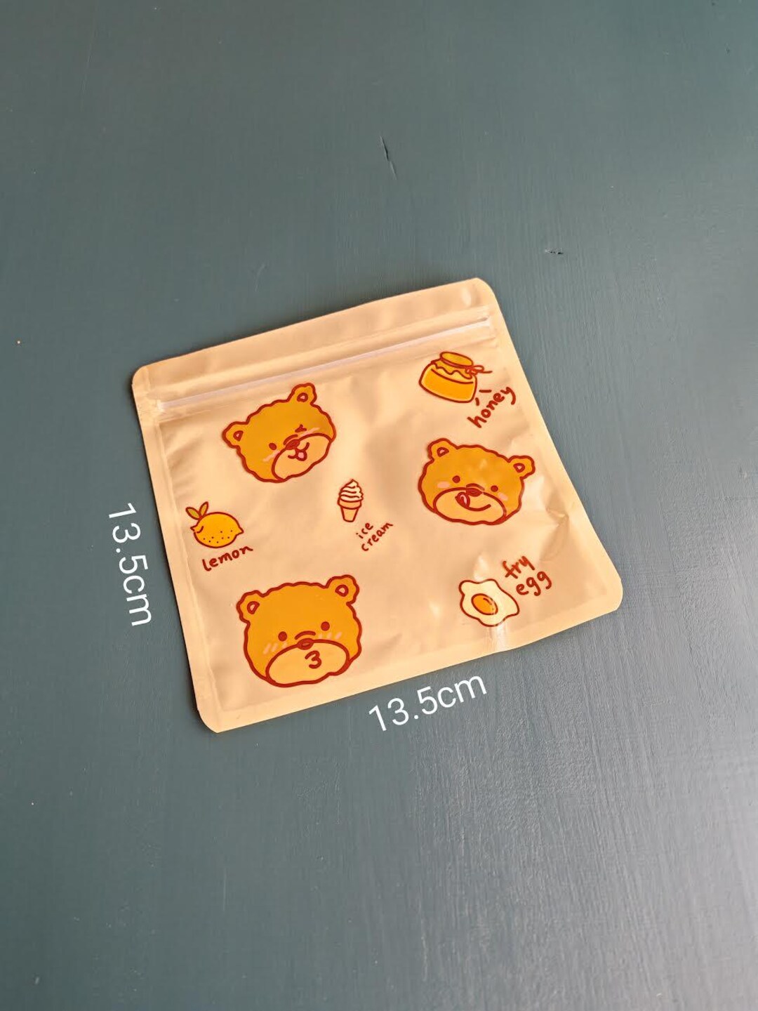 Cute Cartoon Ziplock Gift Bag for Weddings Birthdays and Other ...