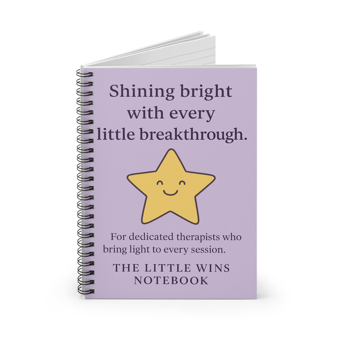ABA Therapy Notebook for RBT BCBA Autism Therapist ,motivational ...