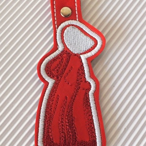 Handmaid's Tale Keychain Embroidered Key Fob - Etsy