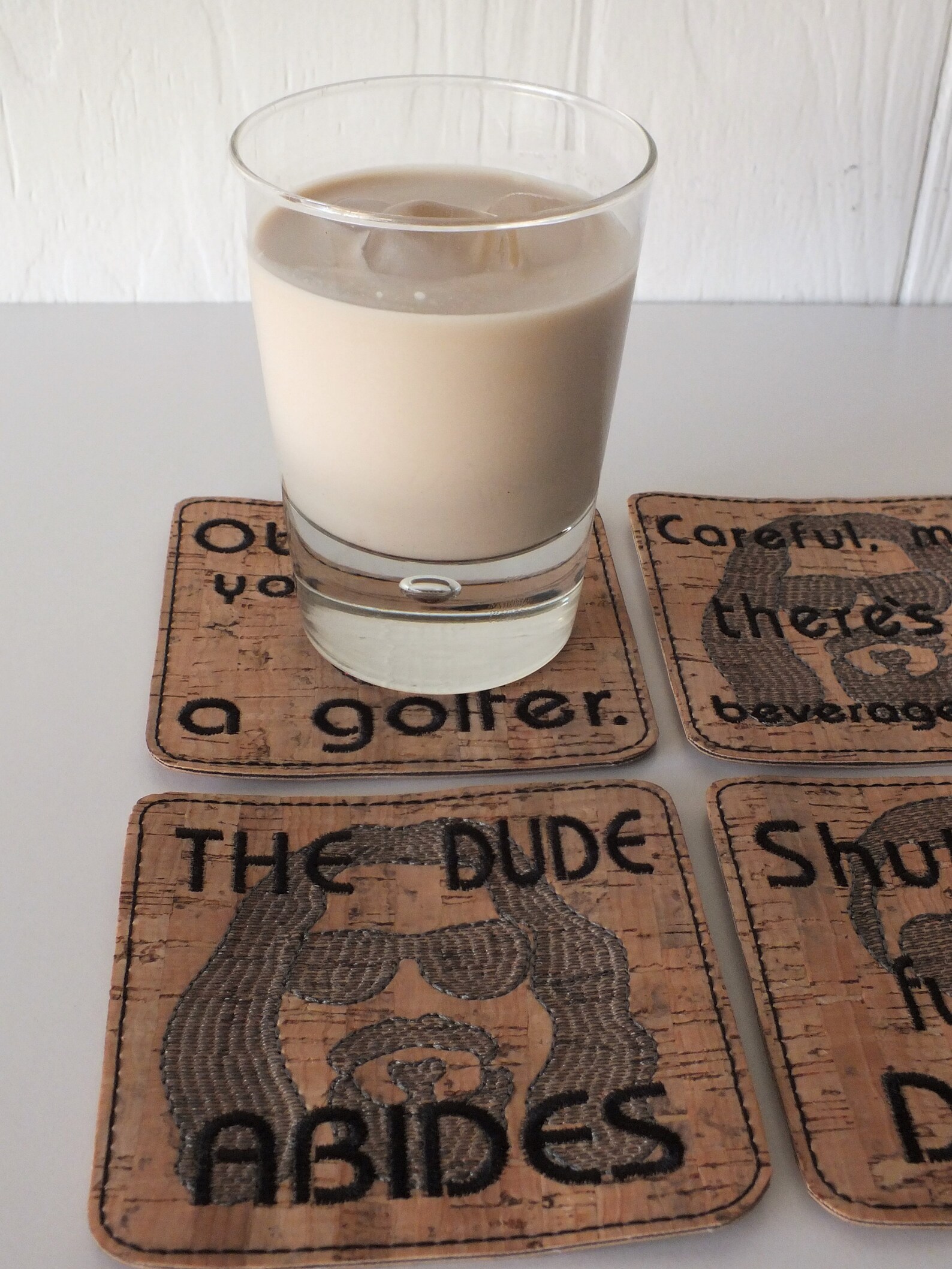 The Big Lebowski Coaster Set - Etsy